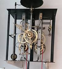 Mouvement de comtoise à Creil